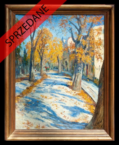 Richard Kant „Jesienna aleja” Galeria Żak
